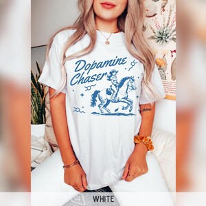 Dopamine Chaser Shirt, Western Cowgirl Shirt, Girly Rodeo Shirt, Mental ...