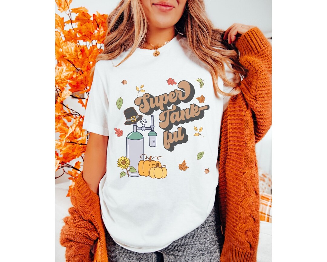 Respiratory Therapist Thanksgiving Shirt, Funny Oxygen Therapy RT Shirt ...