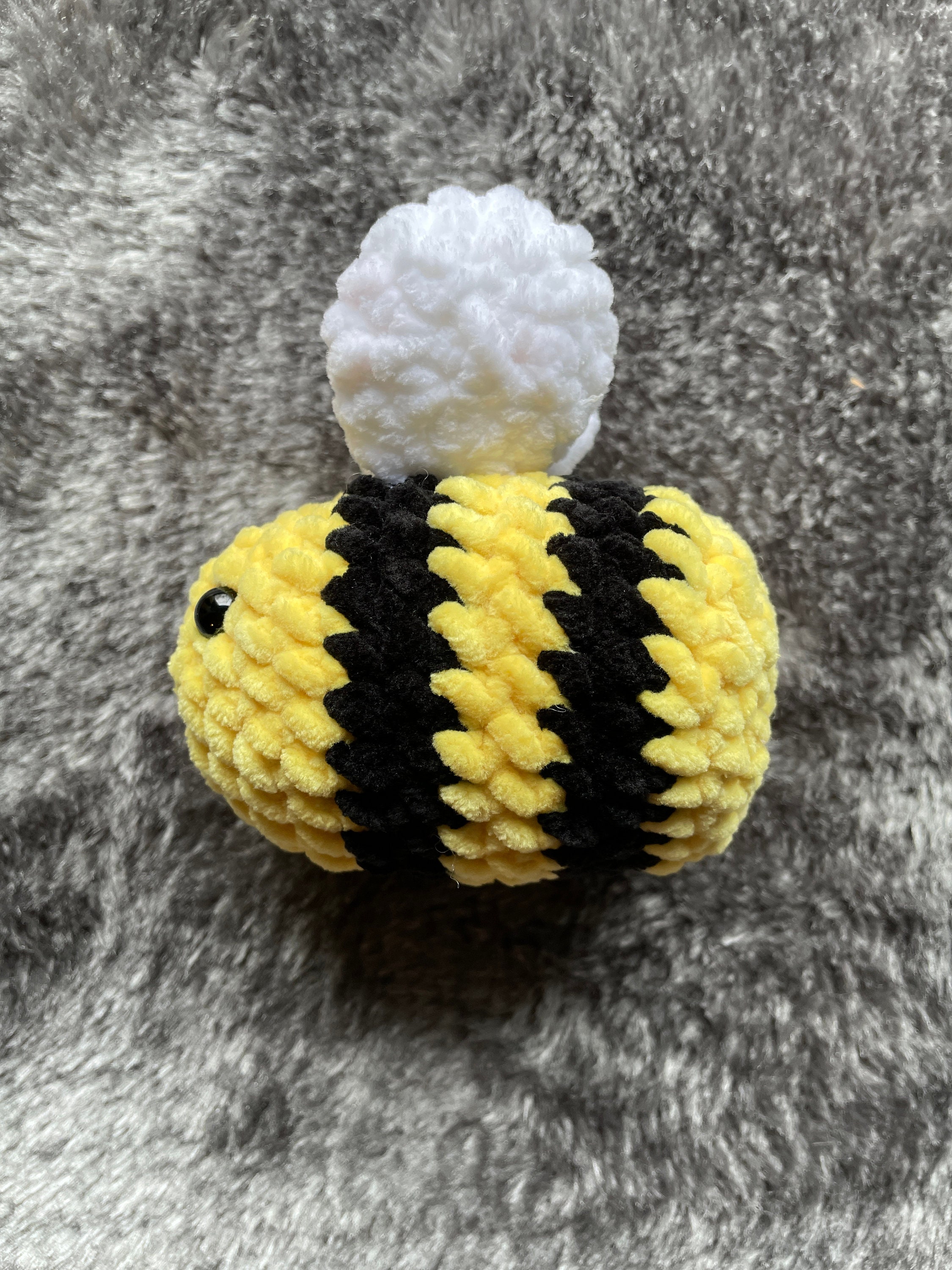 Mama and Baby Bee Kawaii Crochet Plush Nursery Decor Birthday Gift ...