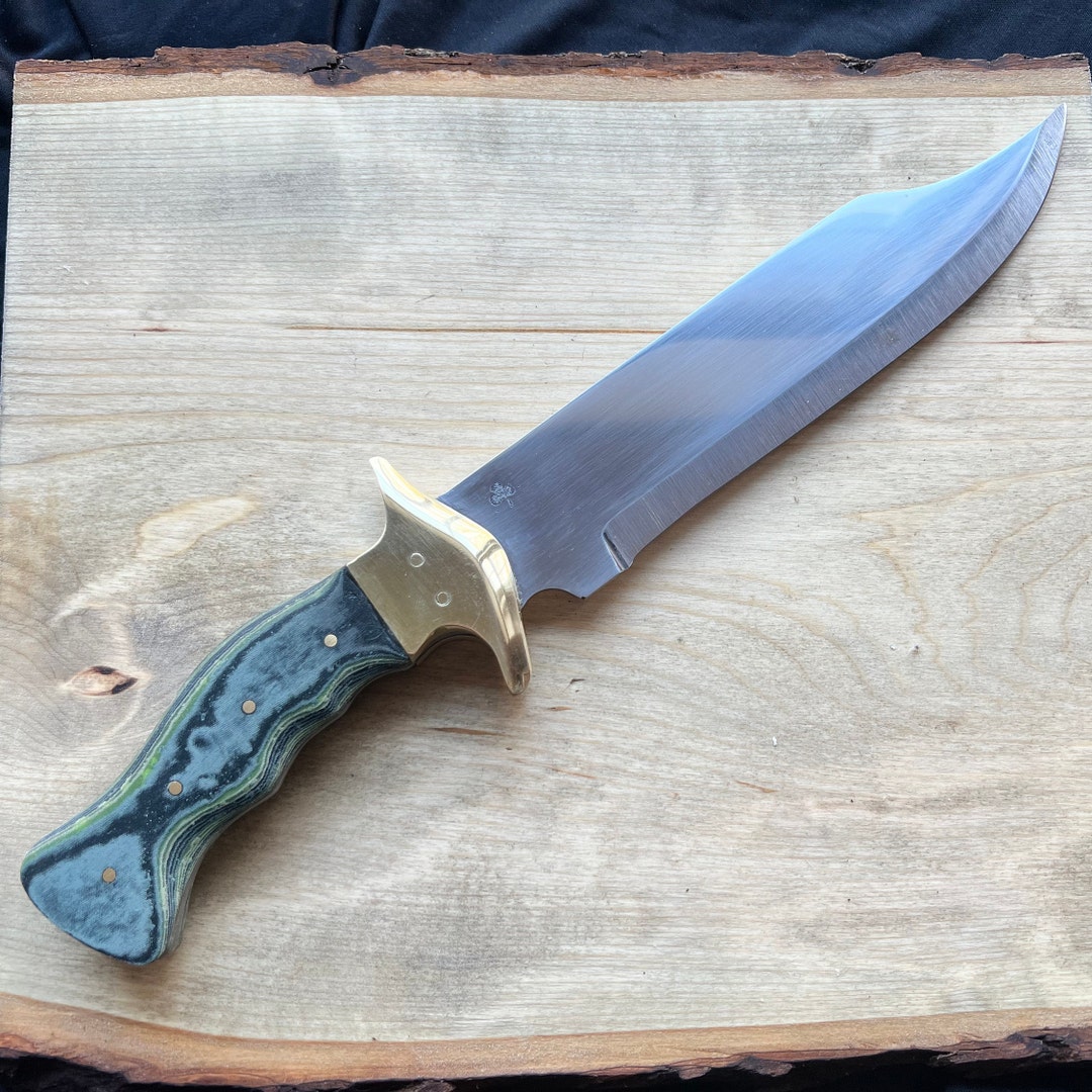 Large Bowie Style Knife - Etsy