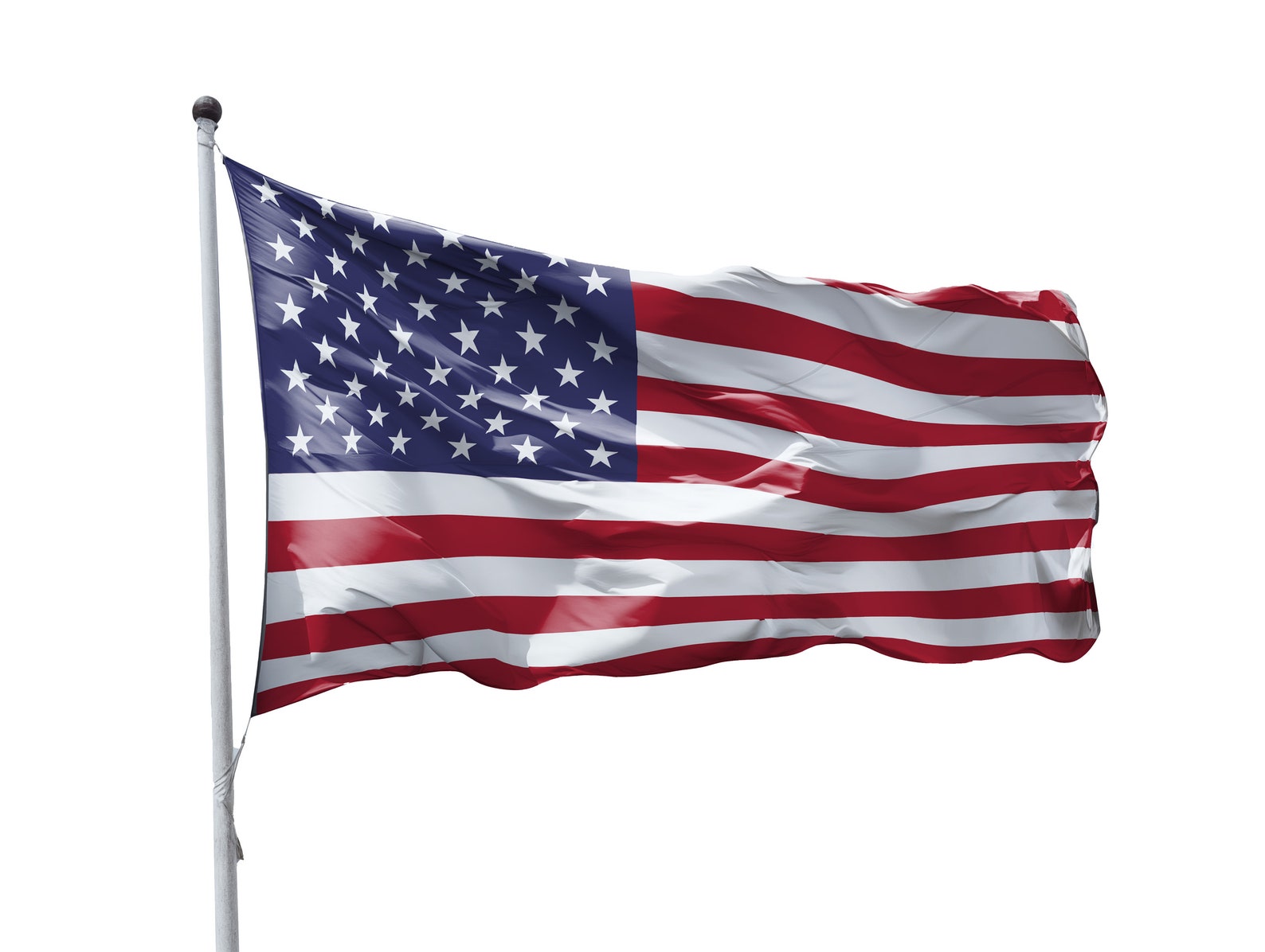 USA Flag Clipart Set - USA Waving Flag High Resolution Pngs ...