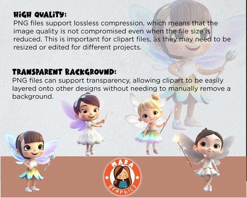 Cute Fairy Clipart, Fairy PNG - High Resolution Pngs (4 Different ...