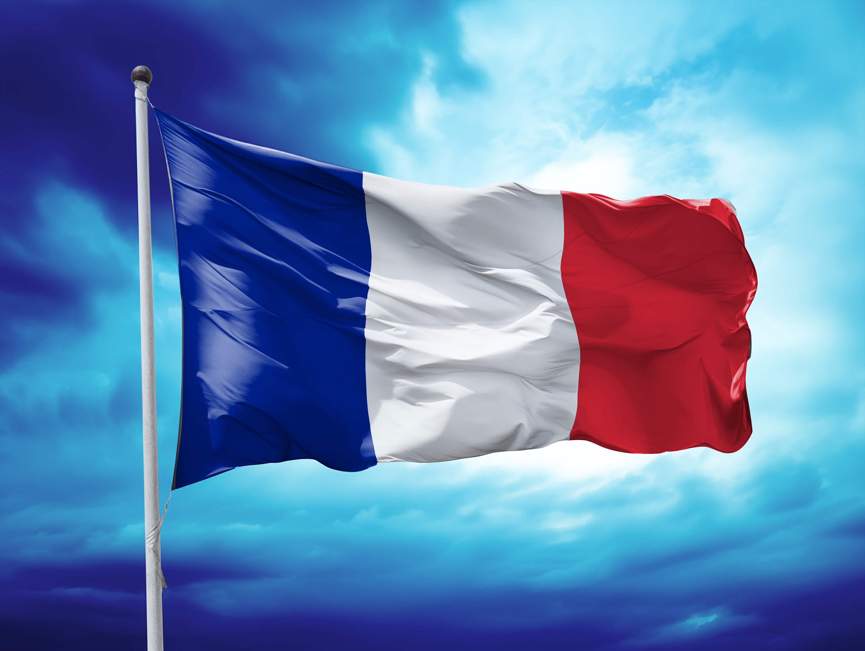 Clip Art Bandiera Francese