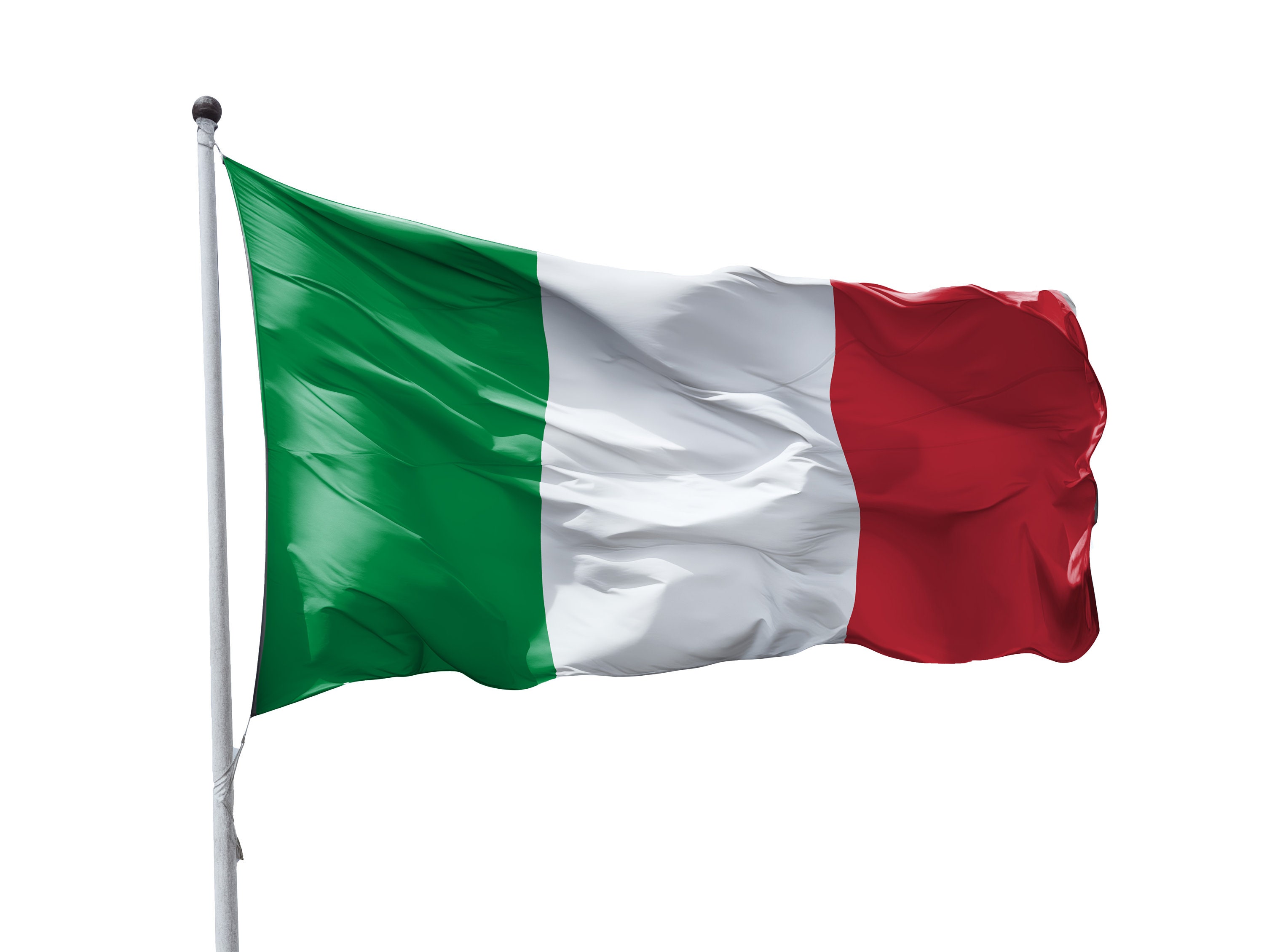 Italy Flag Clipart Set - Italian Waving Flag High Resolution Pngs ...