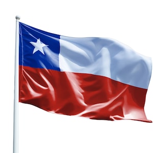 Chile Flag Clipart Set - Chilean Waving Flag High Resolution Pngs ...