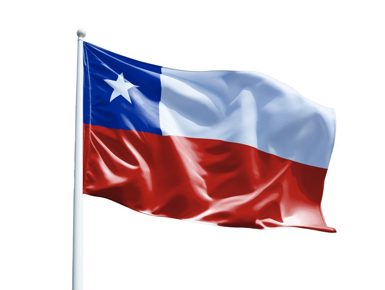 Chile Flag Clipart Set - Chilean Waving Flag High Resolution Pngs ...