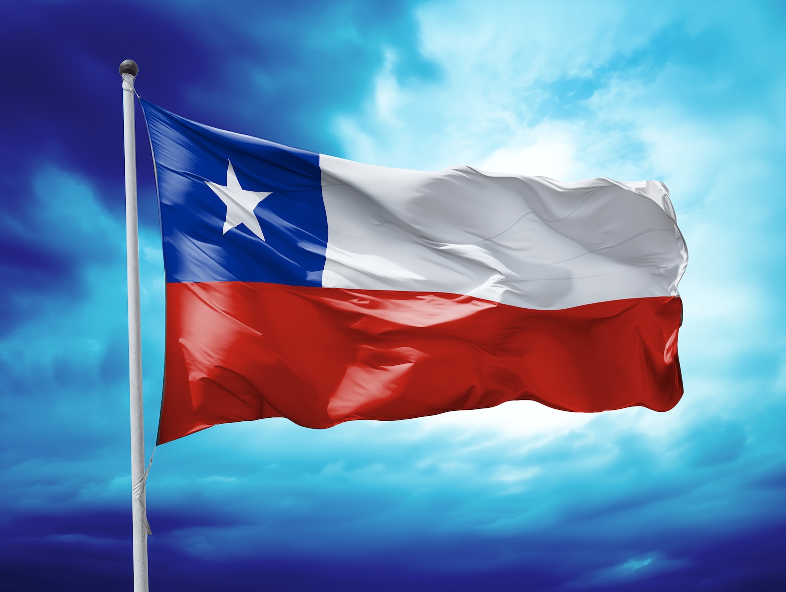Chile Flag Clipart Set - Chilean Waving Flag High Resolution Pngs, Downloadable Files, High ...