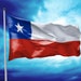 Chile Flag Clipart Set - Chilean Waving Flag High Resolution Pngs ...