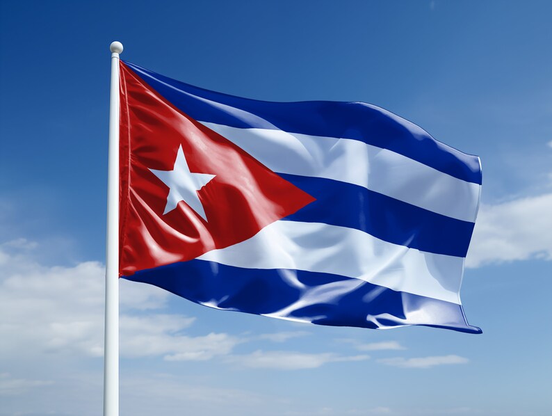 Cuba Flag Clipart Set - Cuban Waving Flag High Resolution Pngs ...