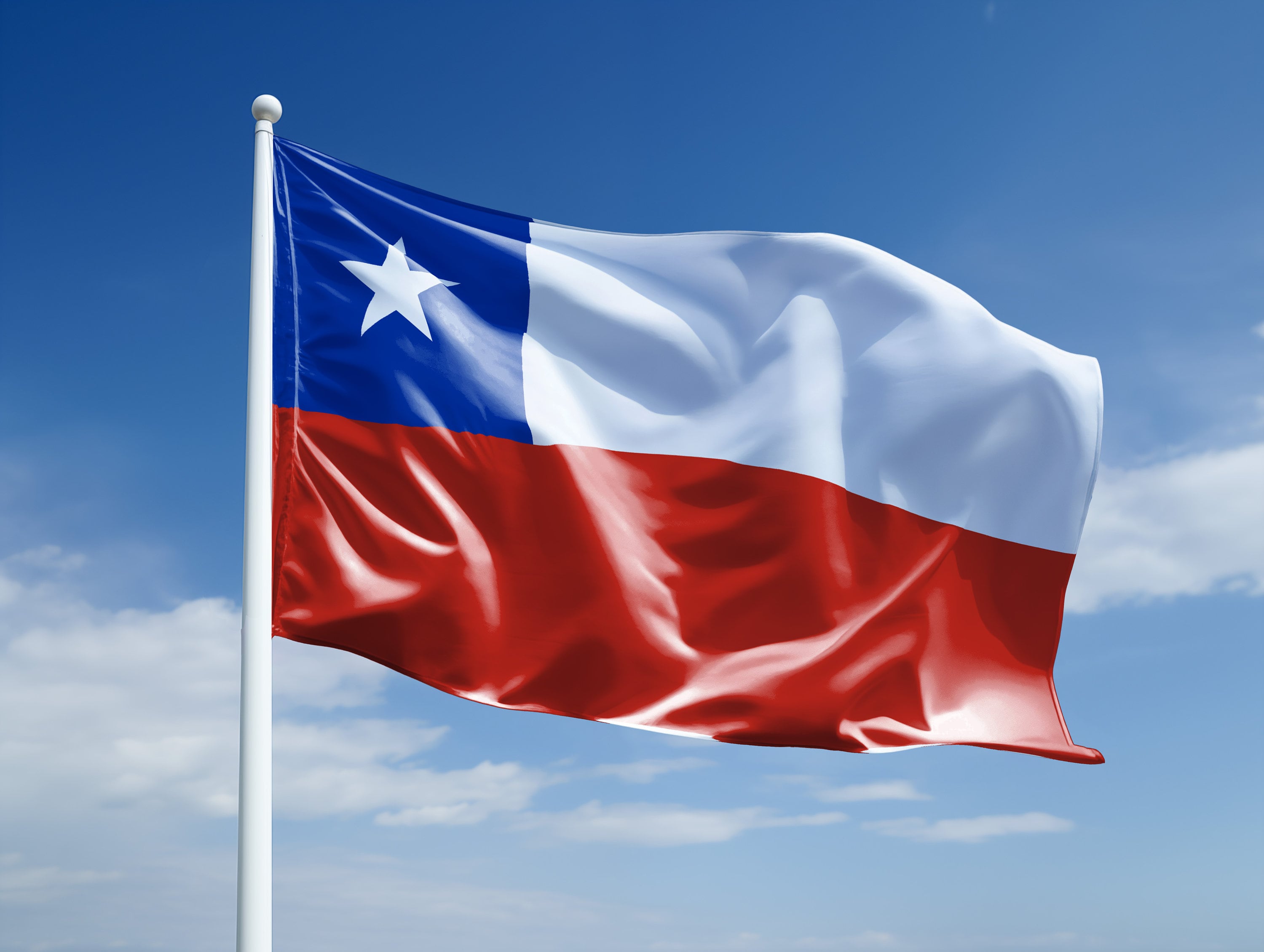 Chile Flag Clipart Set - Chilean Waving Flag High Resolution Pngs ...