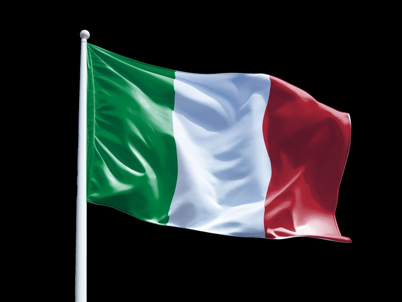 Italy Flag Clipart Set - Italian Waving Flag High Resolution Pngs ...