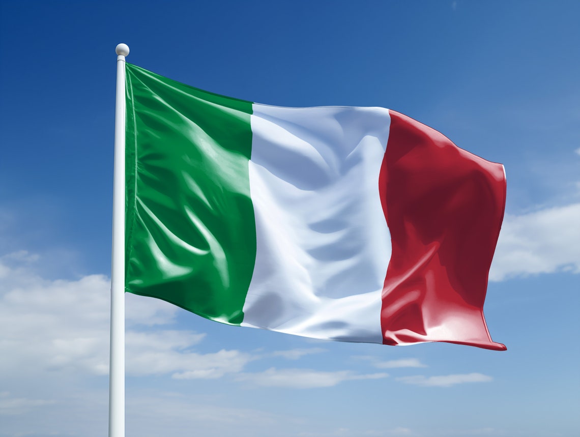 Italy Flag Clipart Set - Italian Waving Flag High Resolution Pngs ...