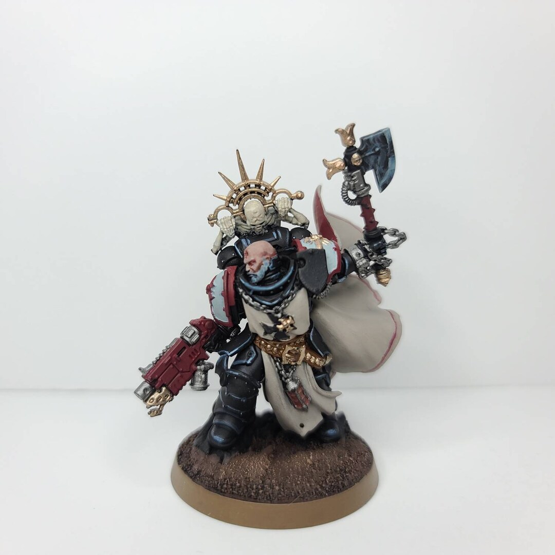 Black Templar Marshall W/ Battle-axe - Etsy