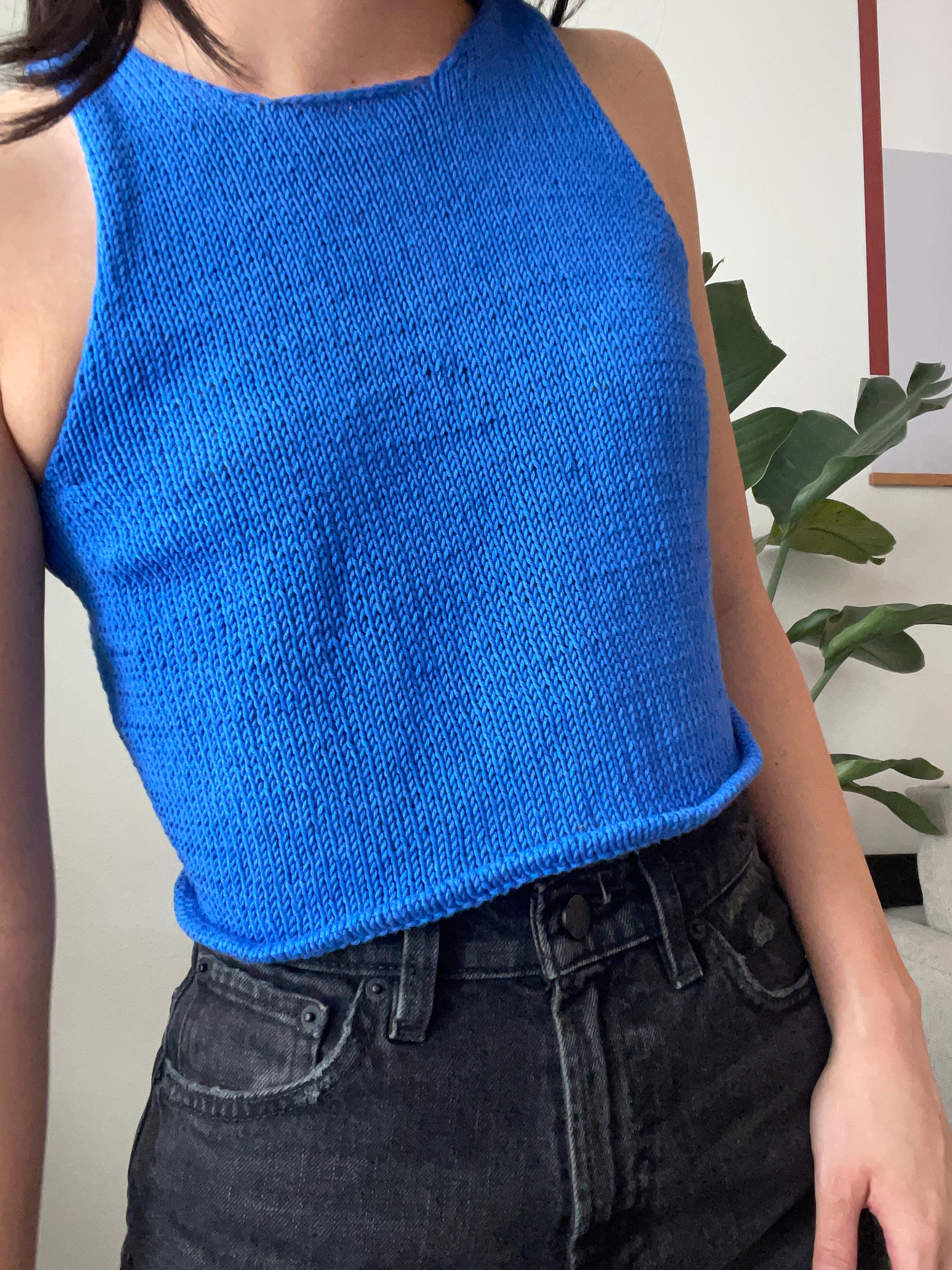 Good Tank | PDF Knitting Pattern, Areuknittingme, Summer Tank Top, Knit ...