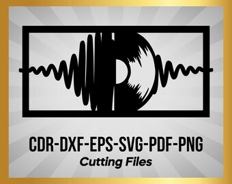 Vinyl Record Laser File - Etsy