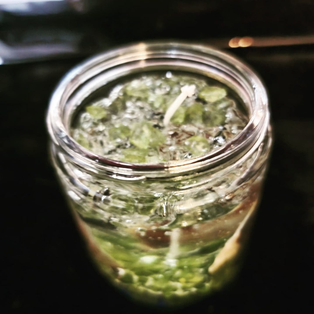 Customized Clear Gel Candles - Etsy