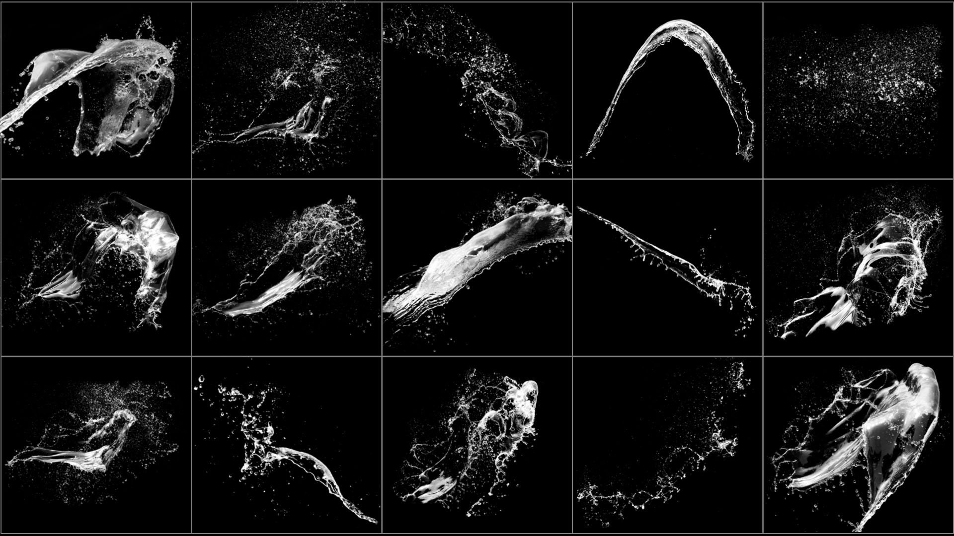 35 High Resolution Water Splash Brushes for Photoshop - Etsy