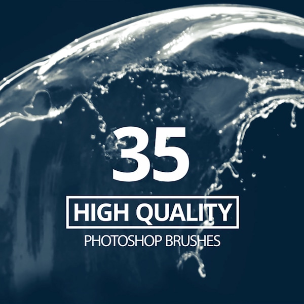 Water Splash Overlay for Photoshop - Etsy