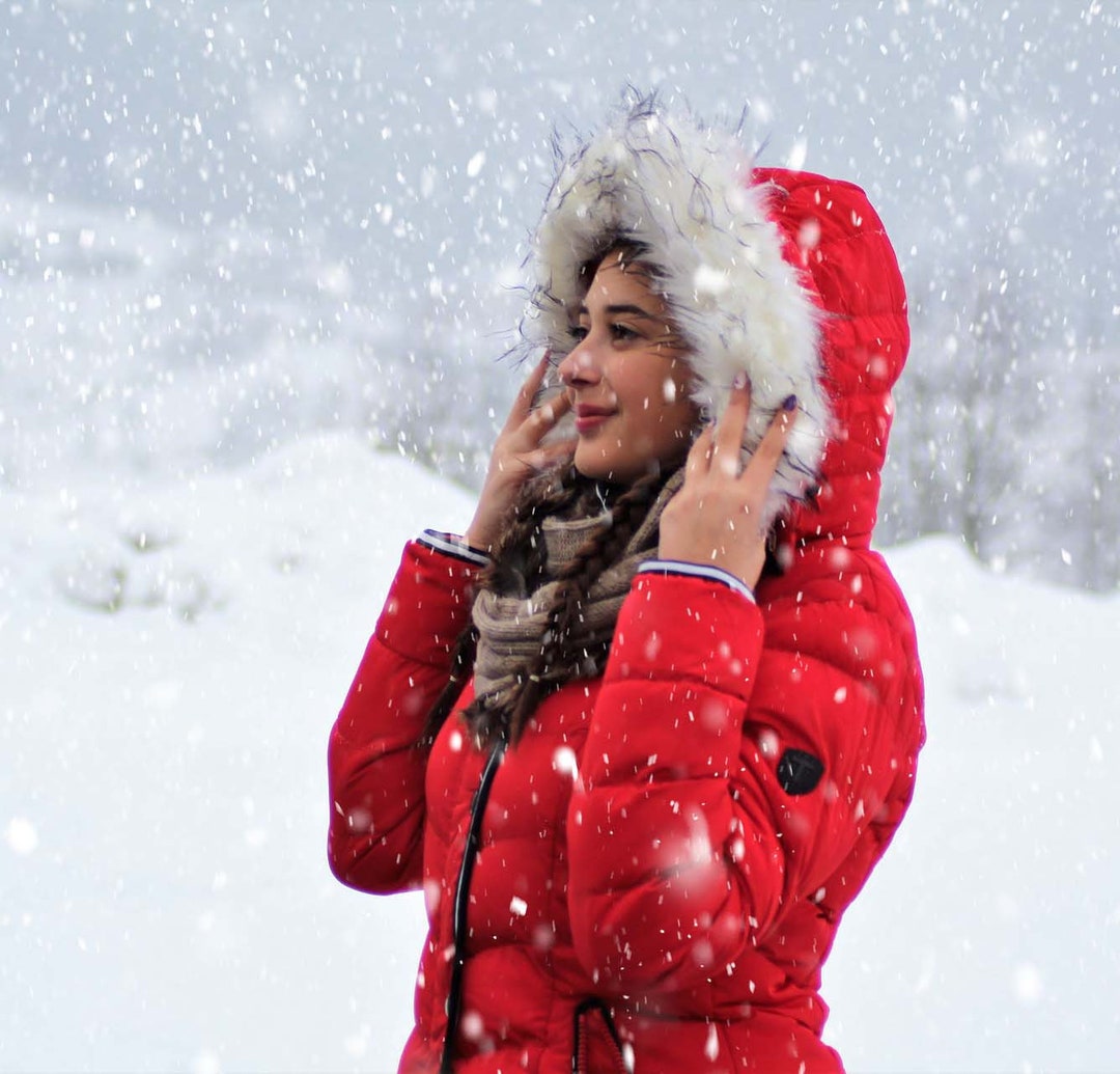 15 Realistic Falling Snow Overlays - Etsy