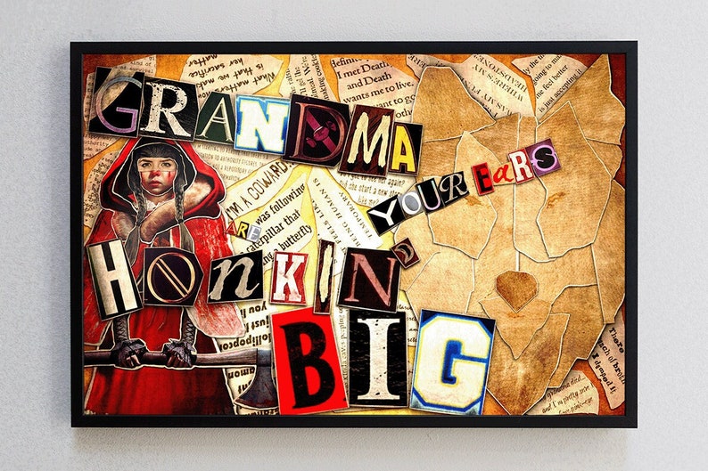 Neverafter Ylfa Snorgelsson / Little Red Riding Hood Print | Dimension ...