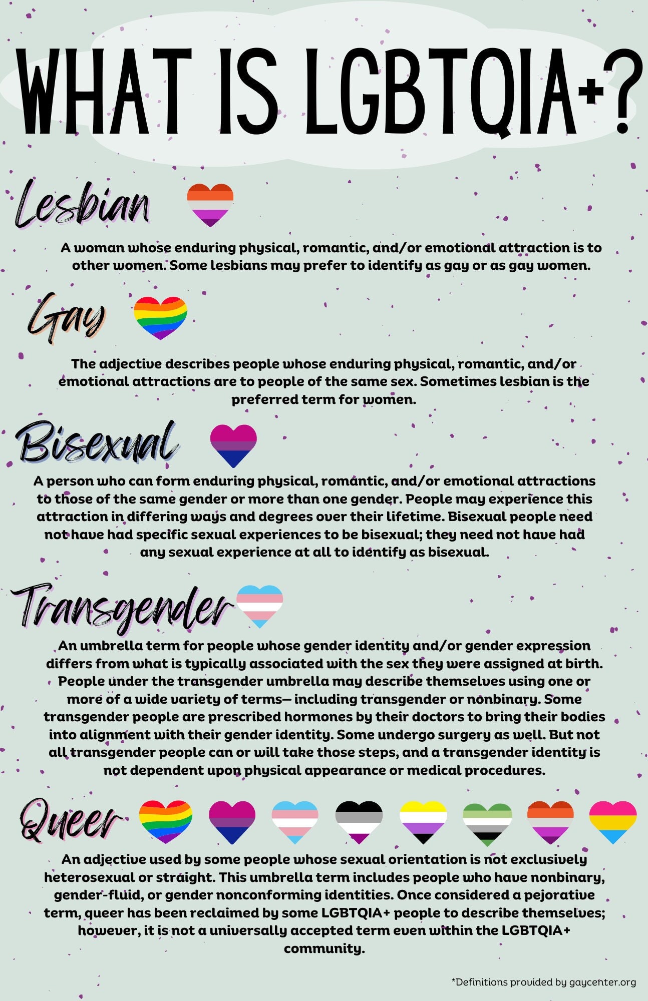 SET of Pride Month Infographic Posters,digital Download,pdf Pride Print ...