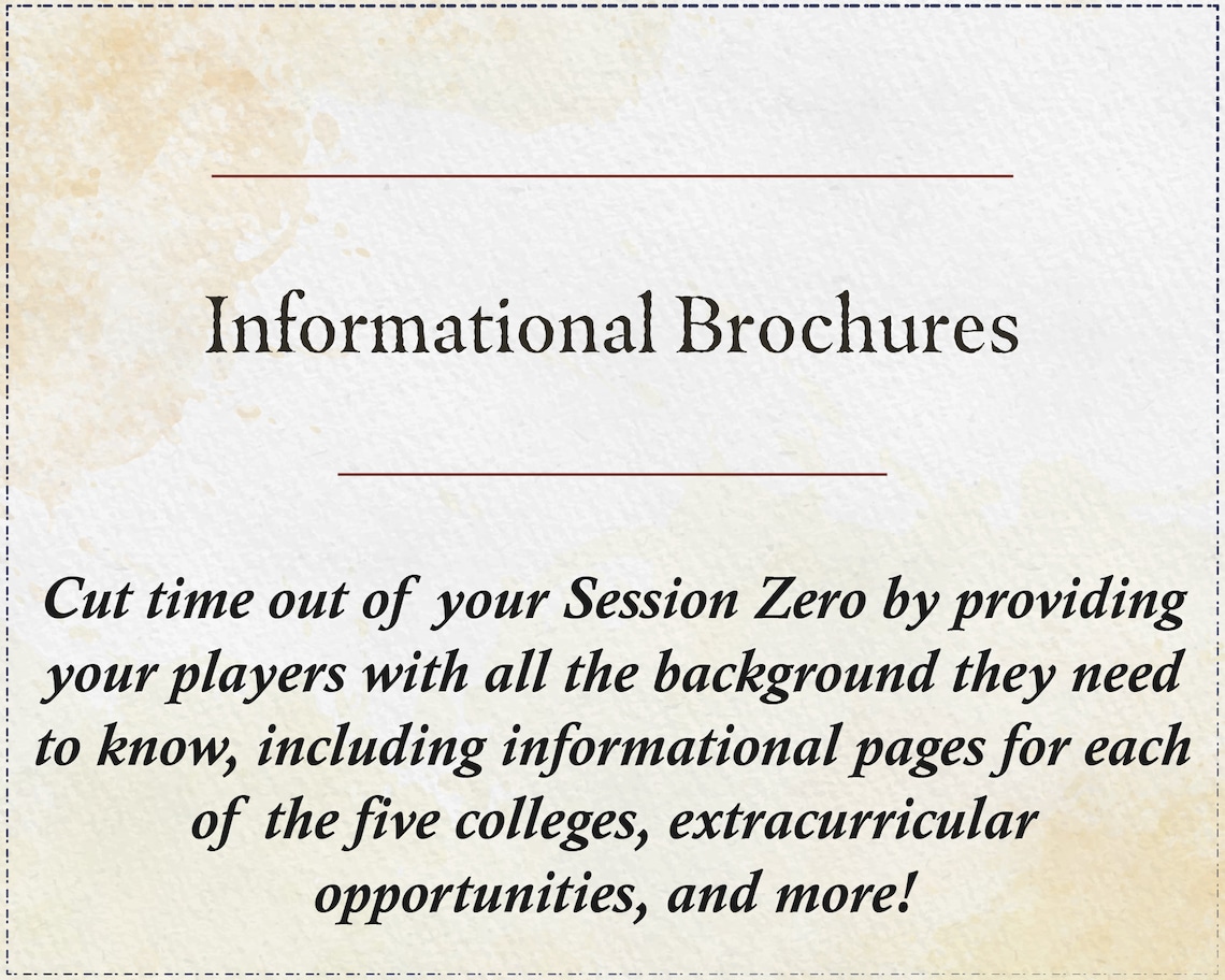 Strixhaven University Welcome Packet | A Third-party Dungeons and ...