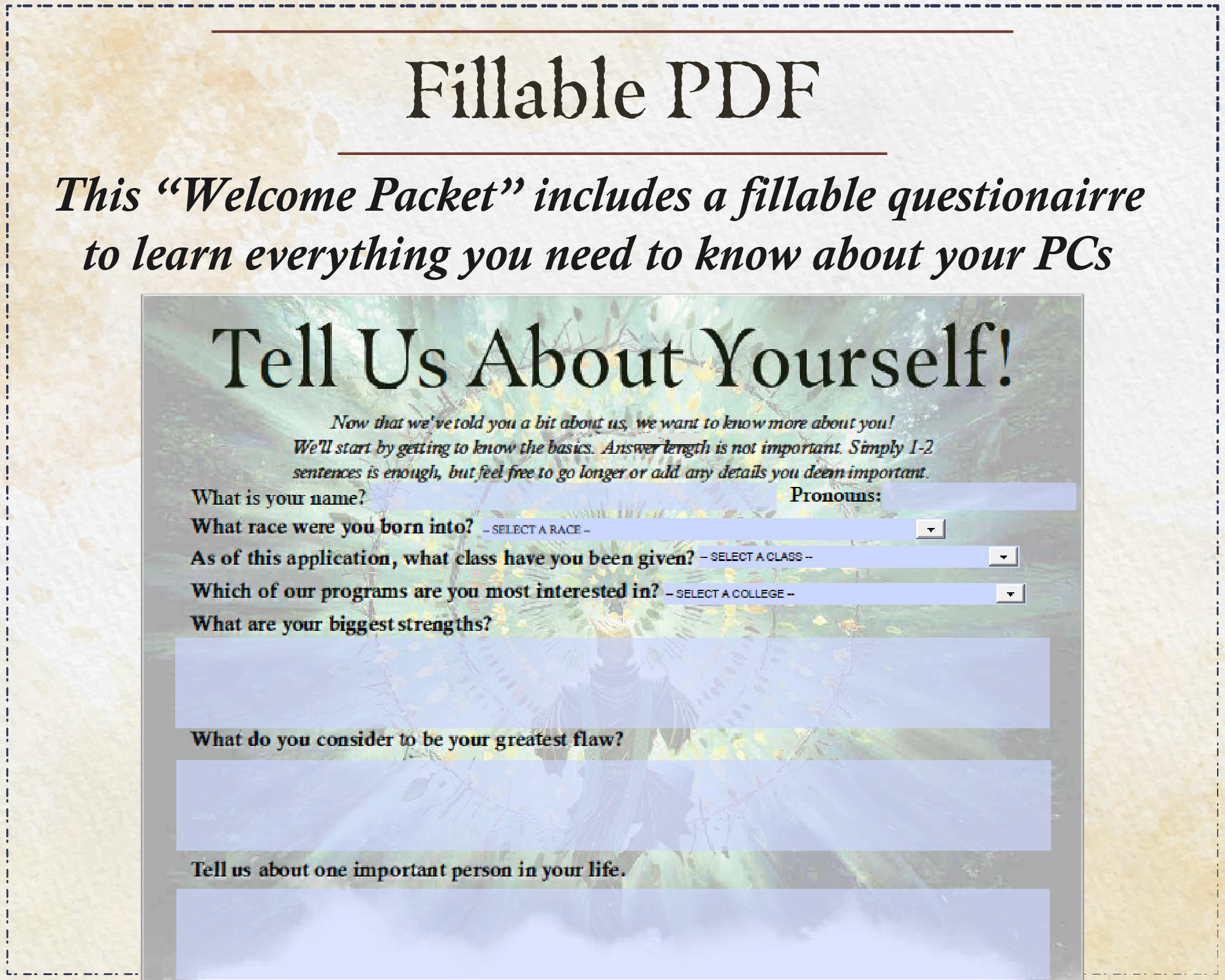 Strixhaven University Welcome Packet | A Third-party Dungeons and ...