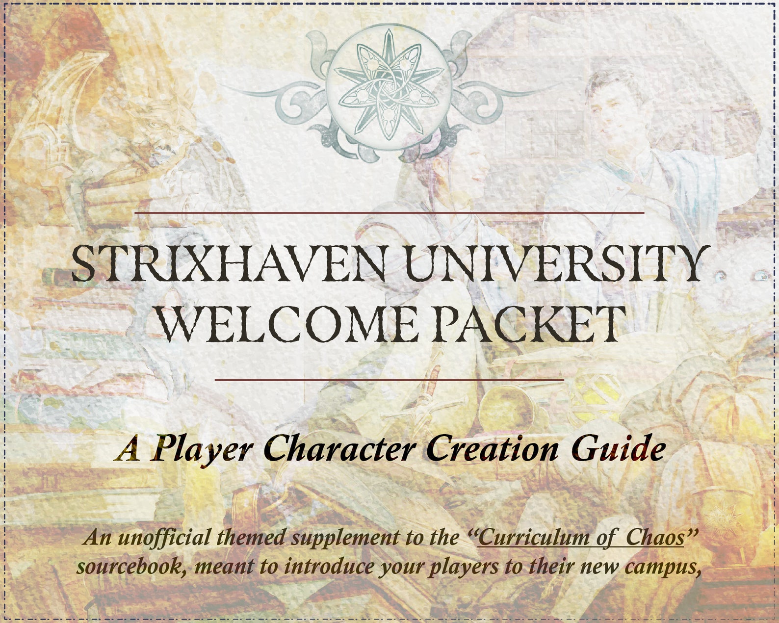 Strixhaven University Welcome Packet | A Third-party Dungeons and ...