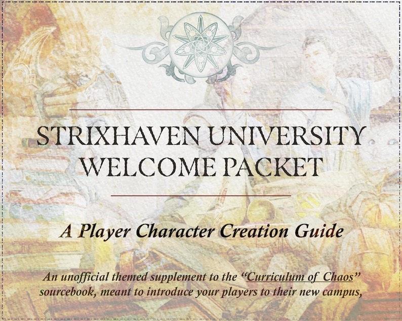 Strixhaven University Welcome Packet | A Third-party Dungeons and ...