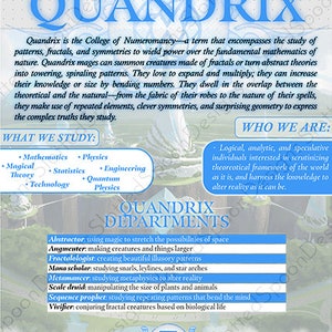 Strixhaven University Welcome Packet | A Third-party Dungeons and ...