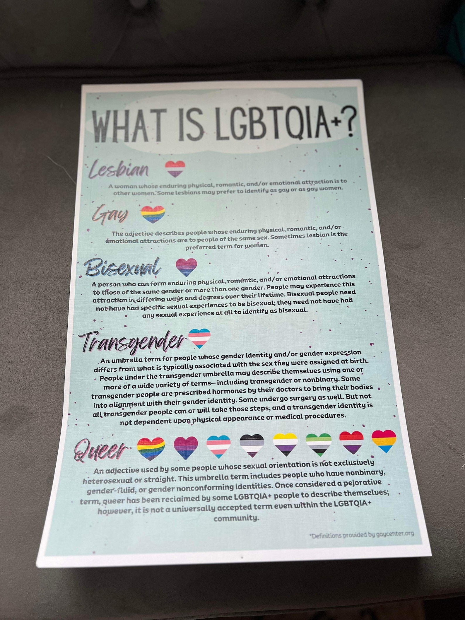 Pride Month Infographic Poster, What is LGBTQIA+ Infographic, Digital ...