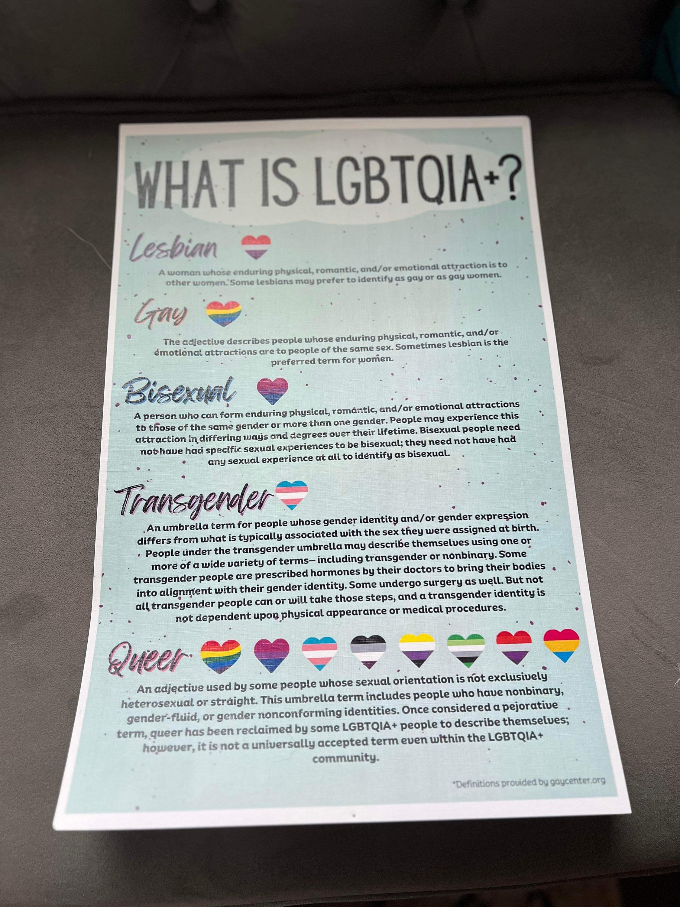 Pride Month Infographic Poster, What is LGBTQIA+ Infographic, Digital ...