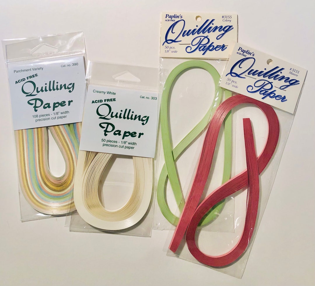 Quilling Paper Spring Pastel Color Collection - Etsy