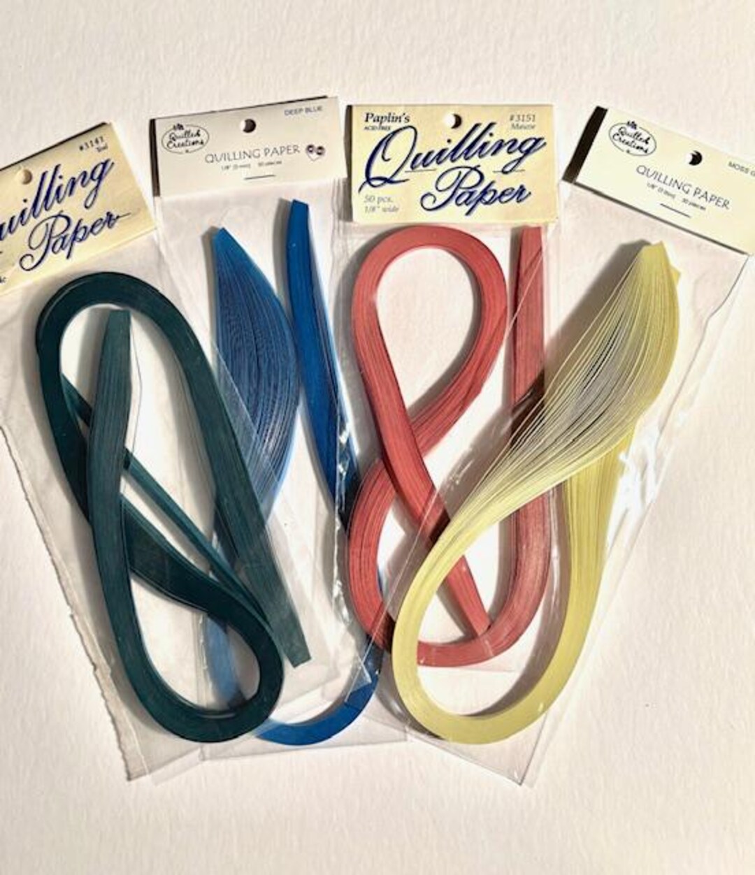 Quilling Paper Earth Tone Color Collection - Etsy