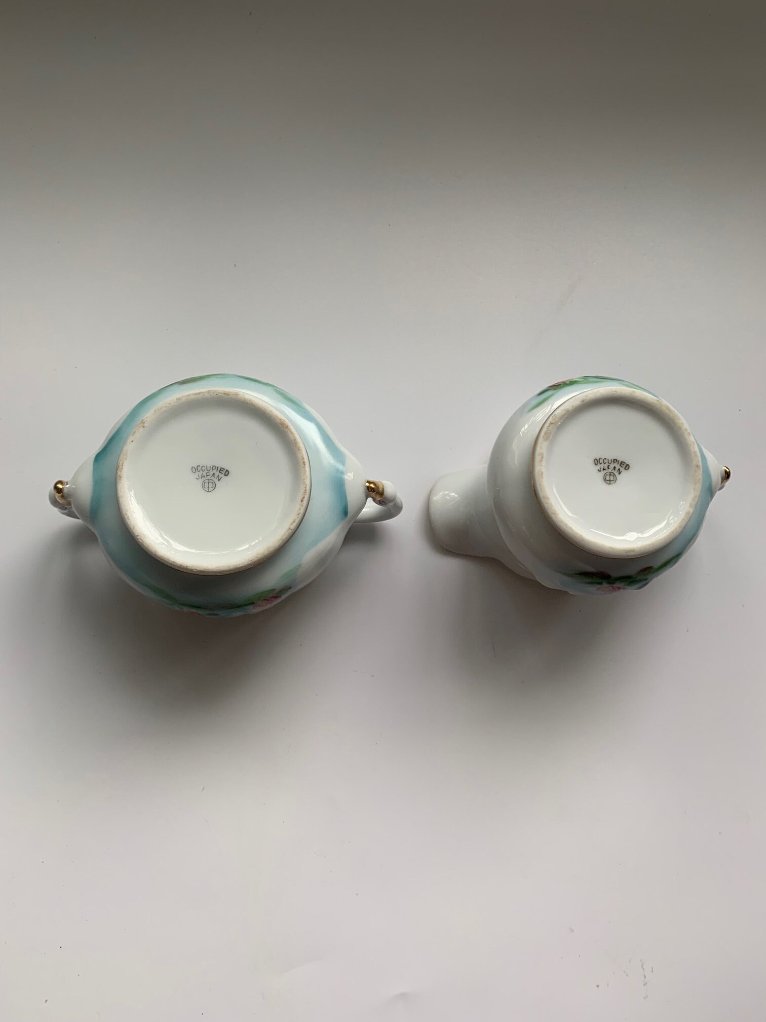 Occupied Japan Swan Creamer and Sugar Set - Etsy