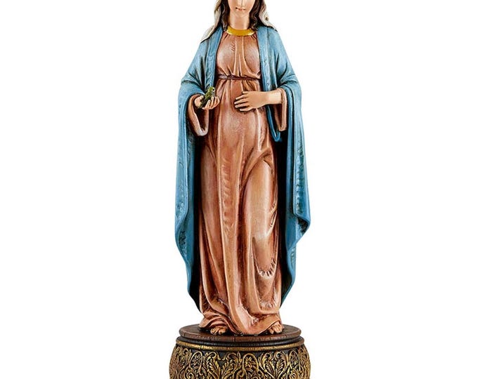Blessed Mother Virgin Mary Musical Statue - Etsy