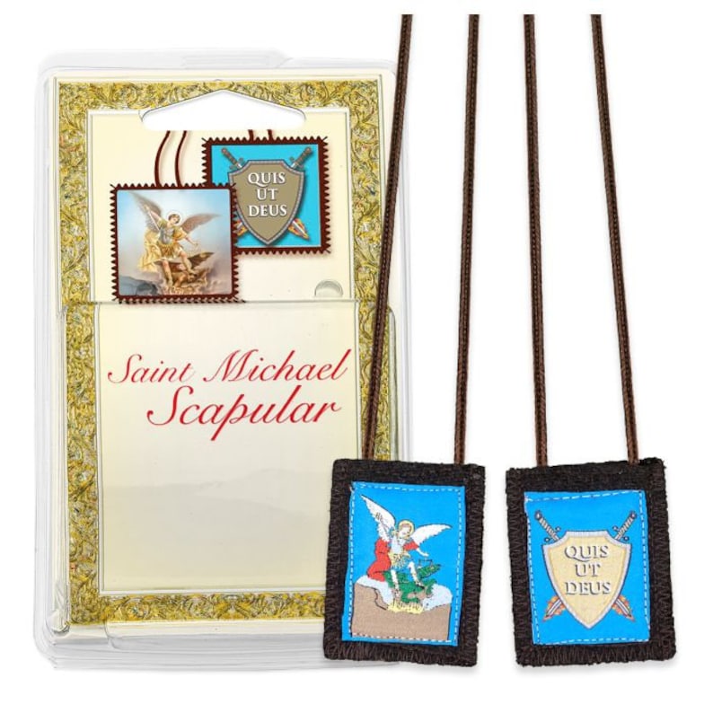 Our Lady of Carmel and St. Simon Stock Scapular - Escapulario Virgen ...