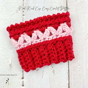 Rick Rack Cup Cozy Cup Cozy Crochet Pattern - Etsy