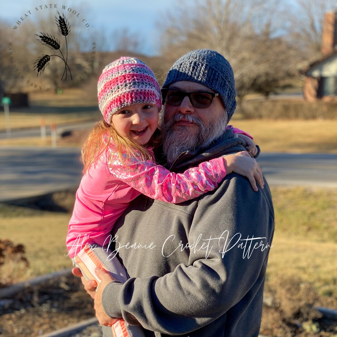 Alex Beanie | Crochet Beanie Hat Pattern - Etsy