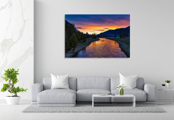 Art & Collectibles Sunset Wall Art Printable Landscape Sunset Pictures ...