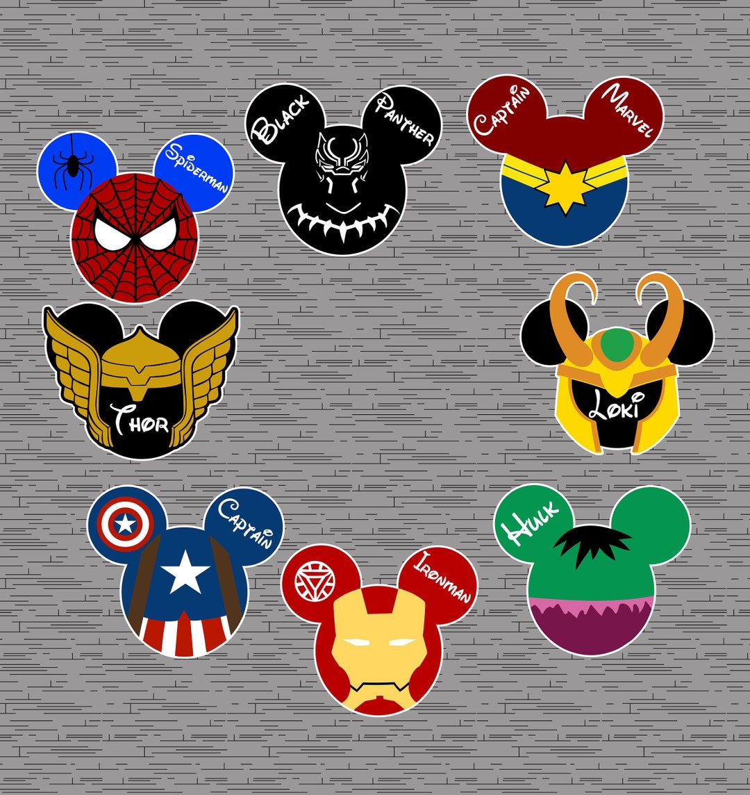 Superhero Cruise Door Magnets - Etsy