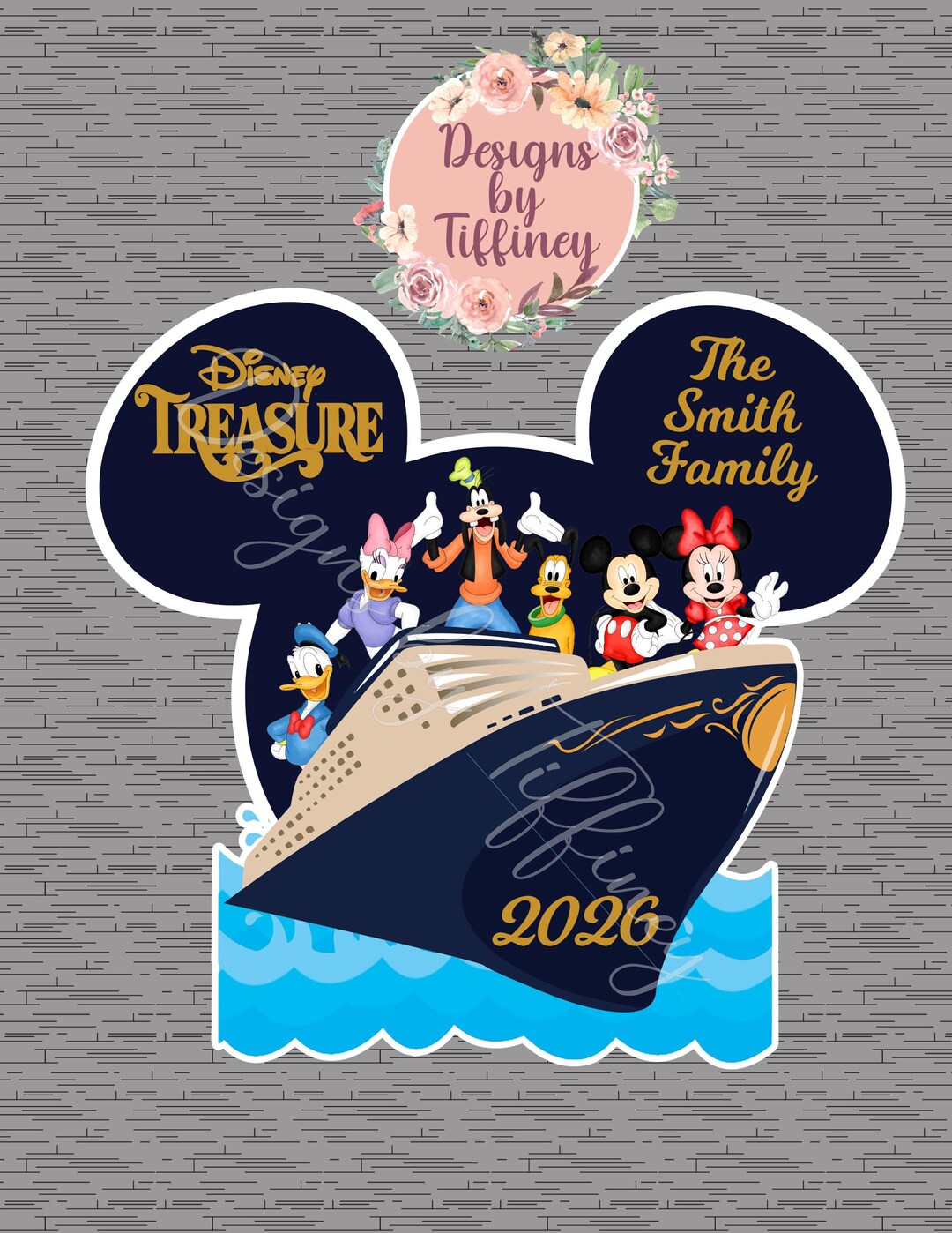 Cruising With the Gang on a Ship - Mickey Minnie Donald Daisy Goofy ...