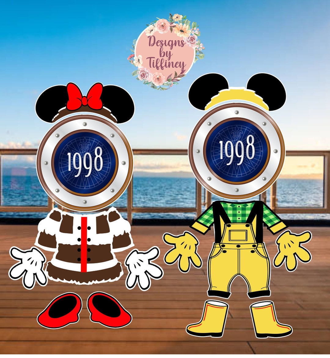 Alaska Mickey or Minnie Inspired Disney Cruise Magnet - Etsy