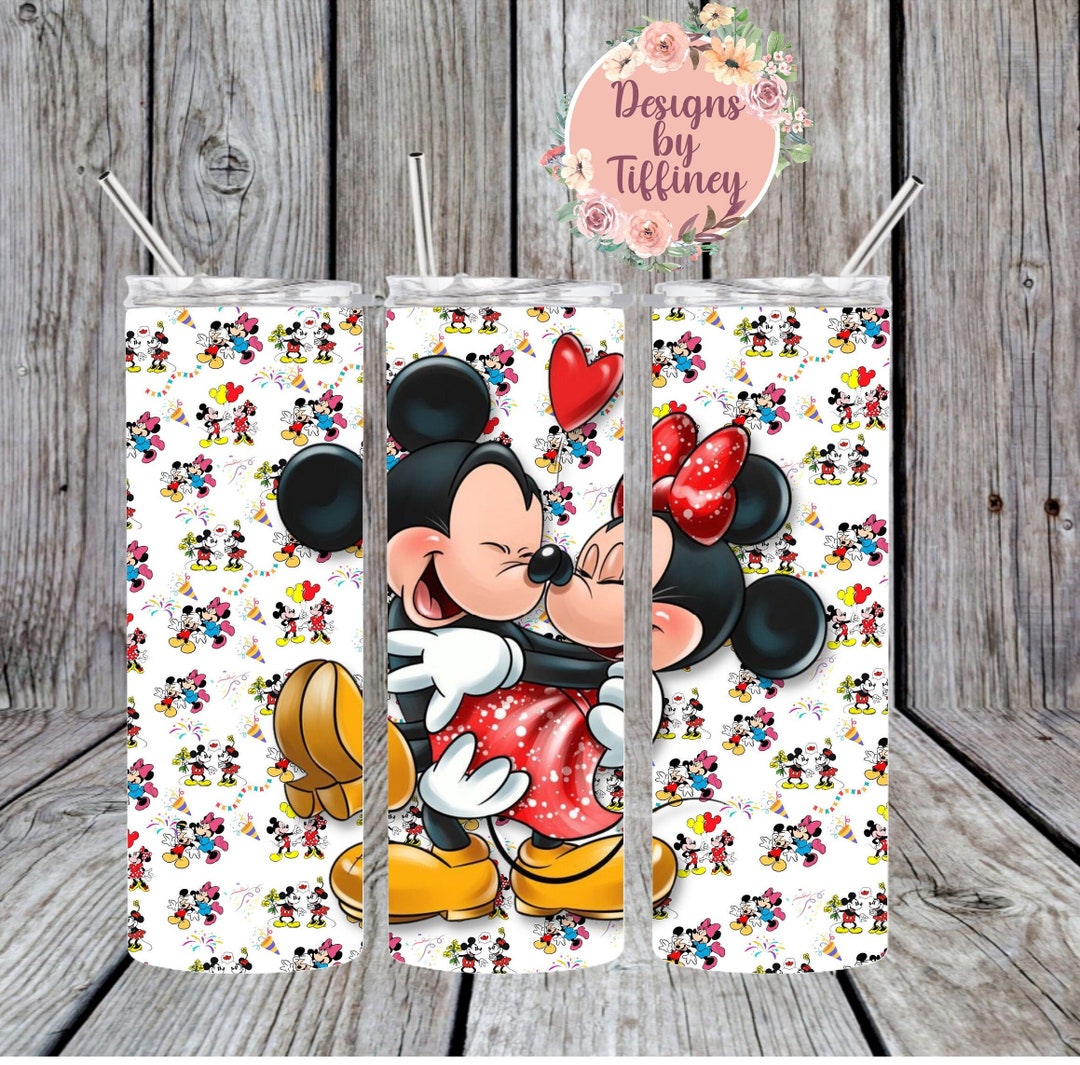 Mickey and Minnie Inspired 20oz Skinny Tumbler - Etsy