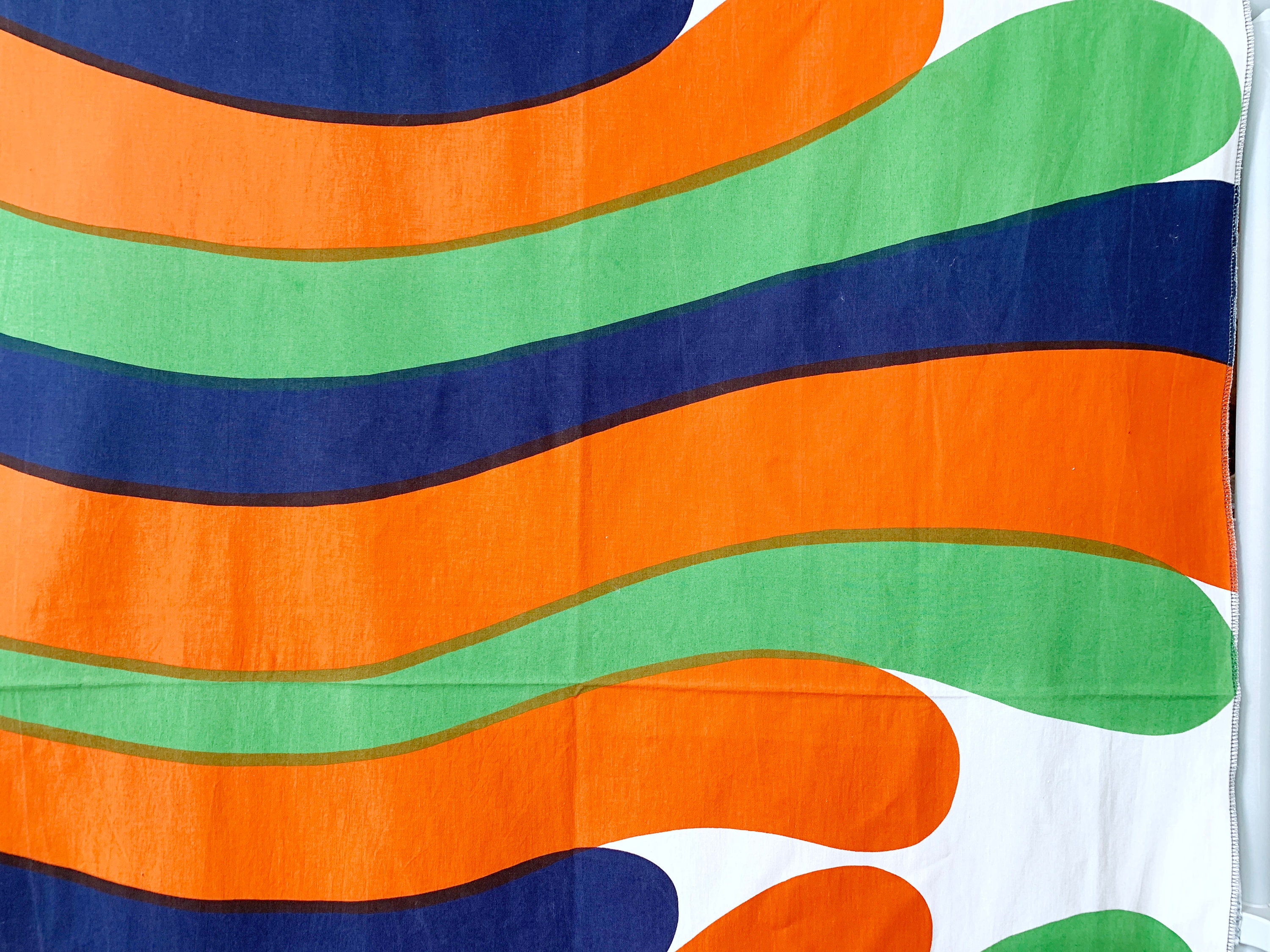 Beloved Marimekko Albatrossi Cotton Fabric From the 60s. Maija - Etsy