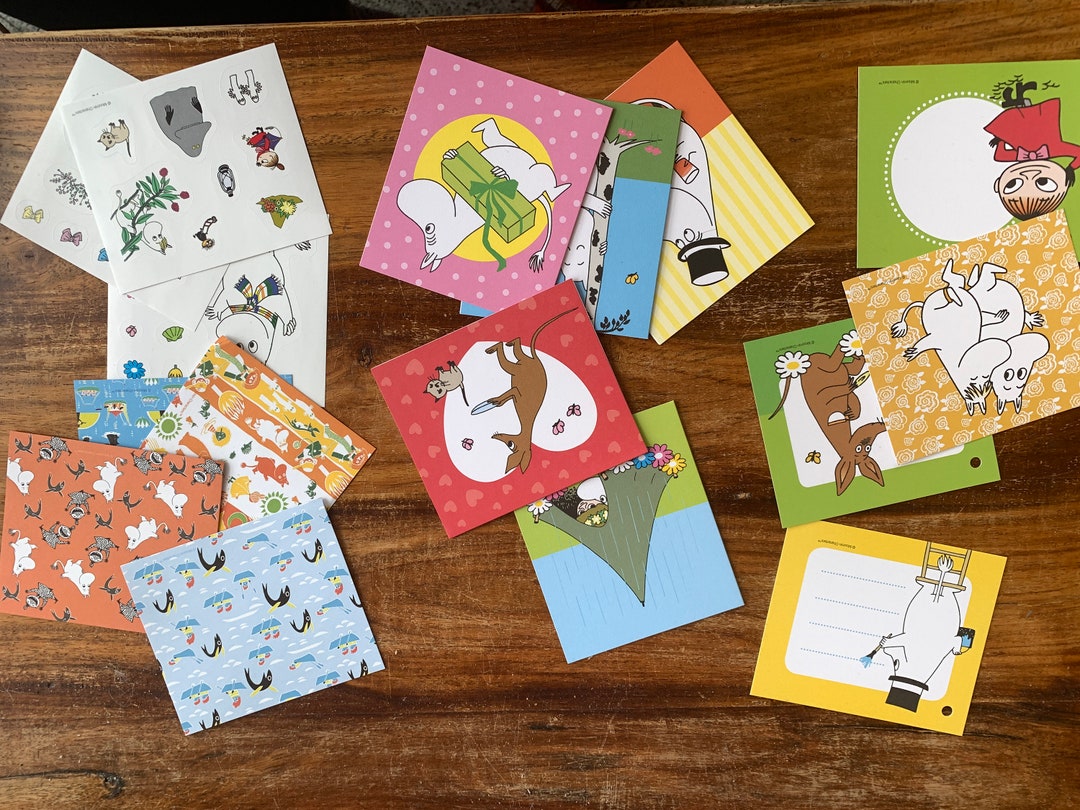 Moomin, Make Your Own Postcards, Crafting, Invitations - Etsy