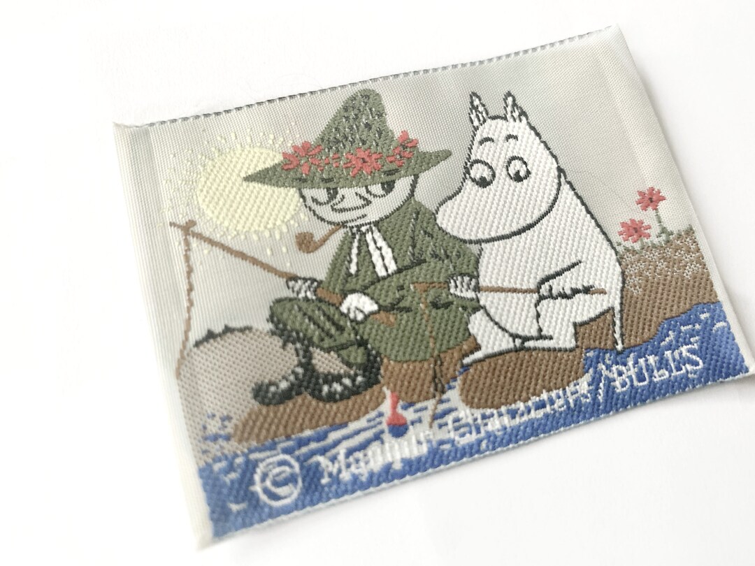 Vintage Snufkin Fishing With Moomin - Sewing Patch - Rare Find - Etsy