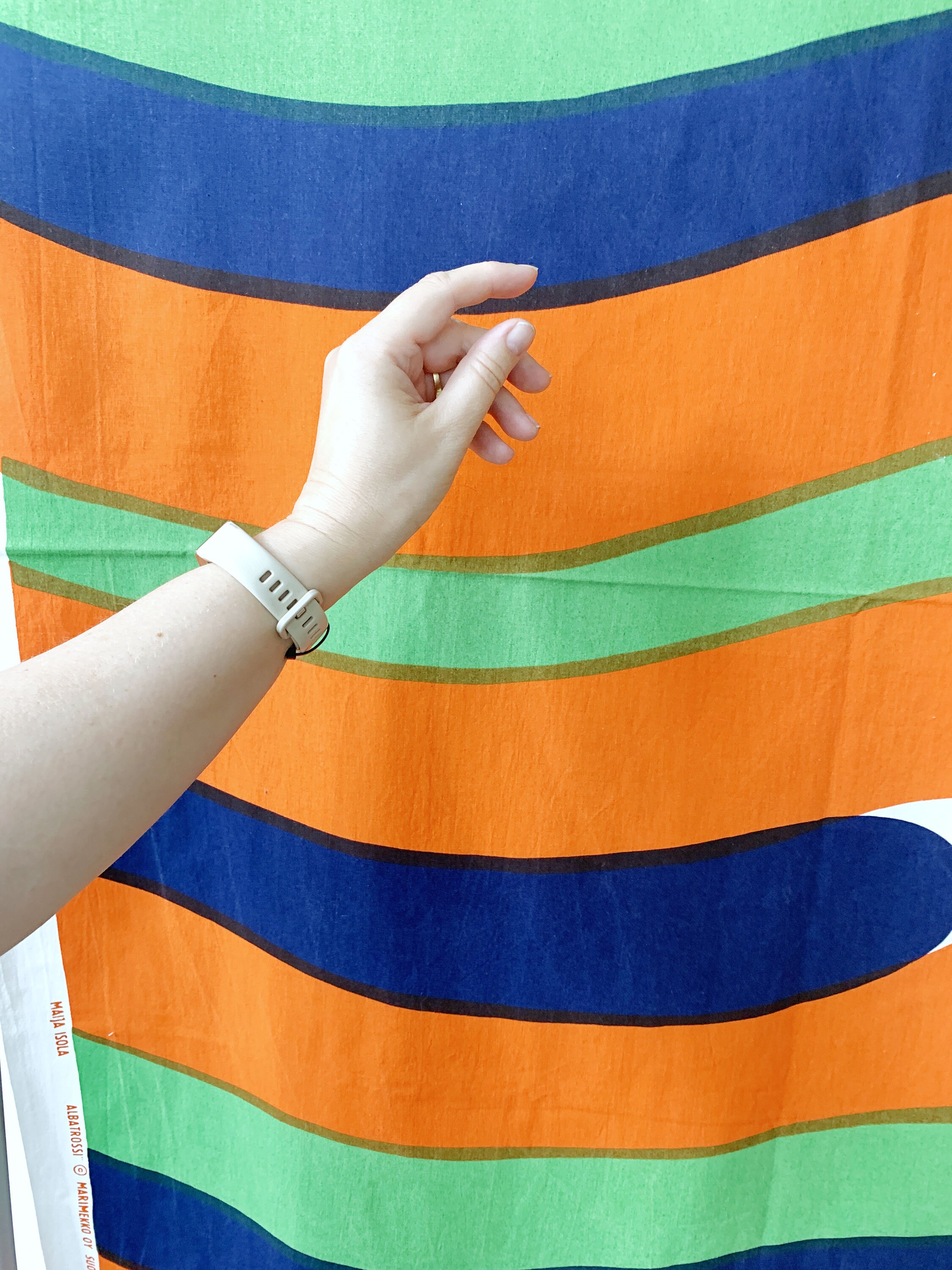 Beloved Marimekko Albatrossi Cotton Fabric From the 60s. Maija - Etsy