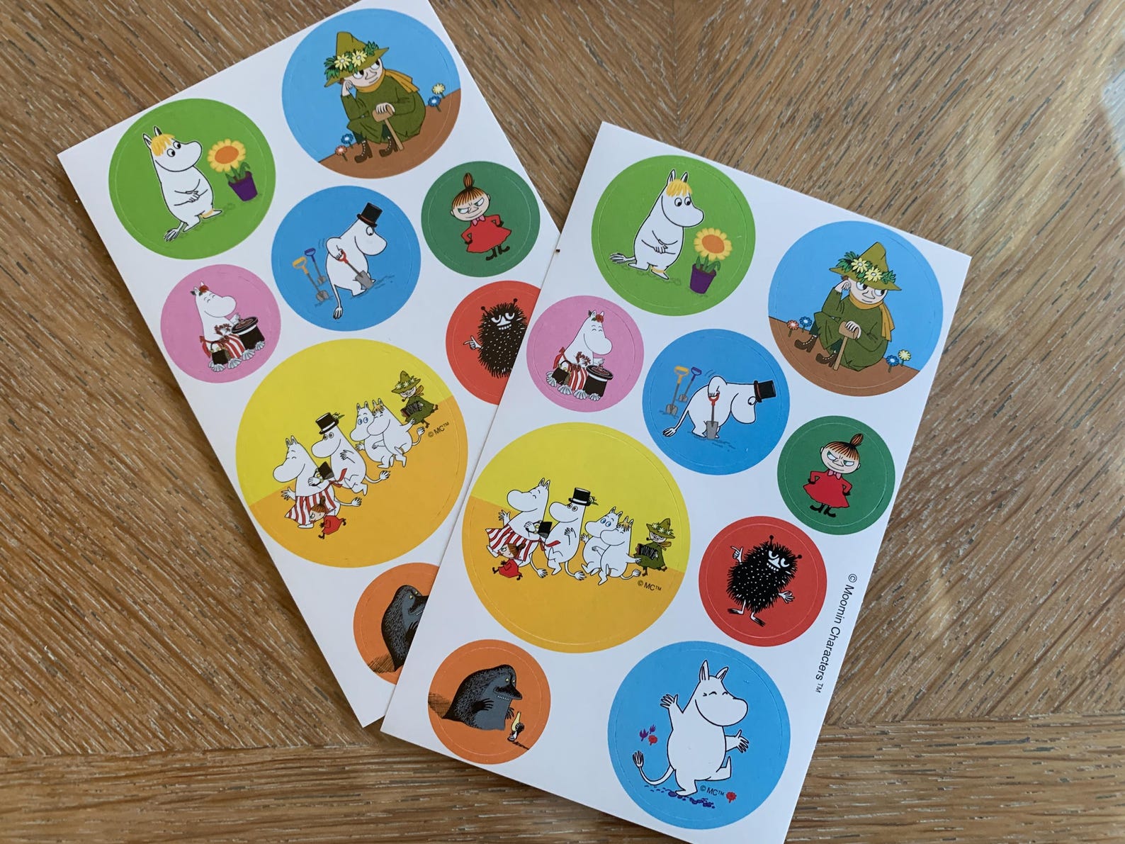 Moomin Stickers for Crafts, From Finland - Etsy