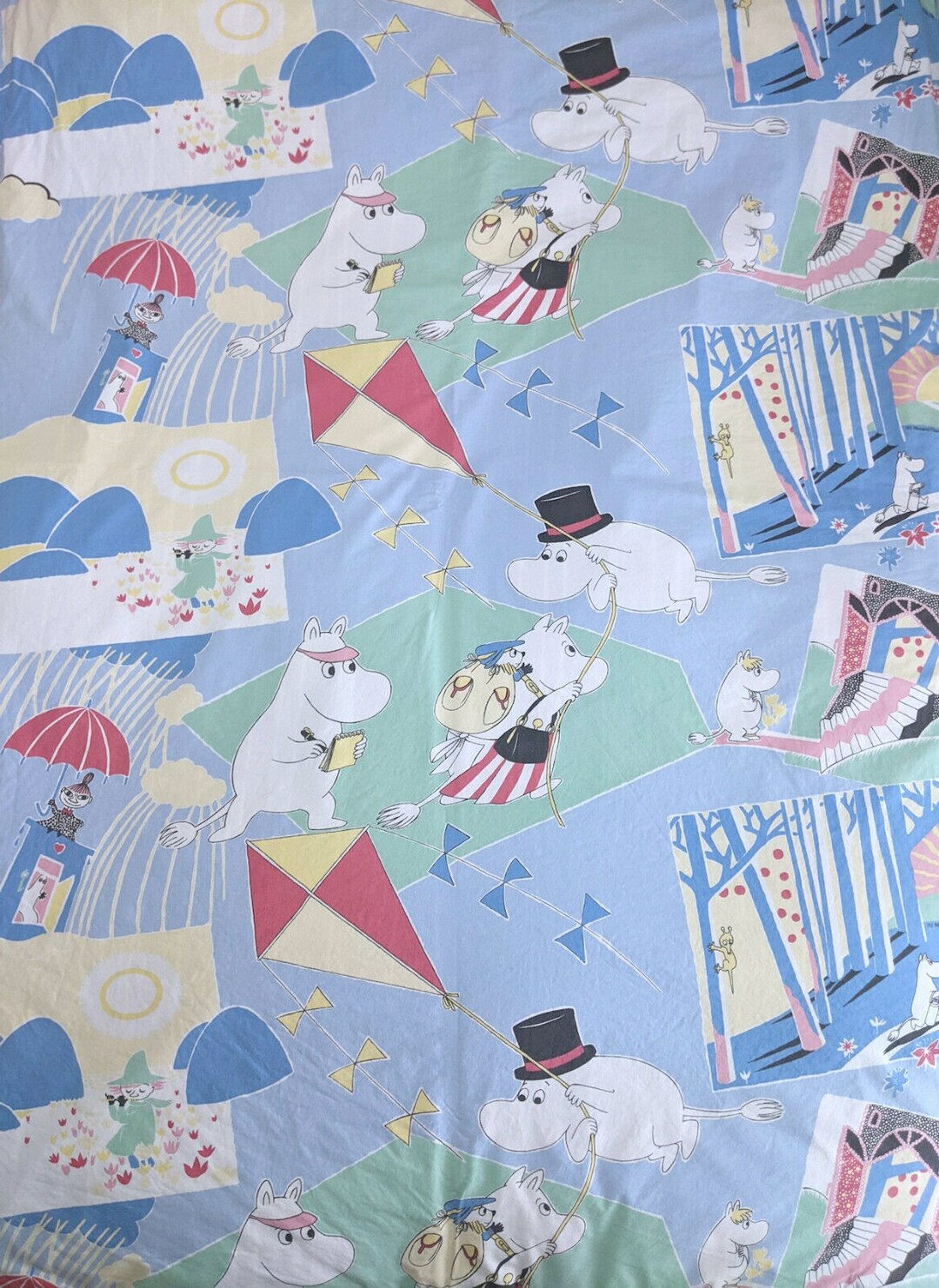 Moomin Baby Room Curtain, Kids Curtain, Nursery Curtain, Children ...